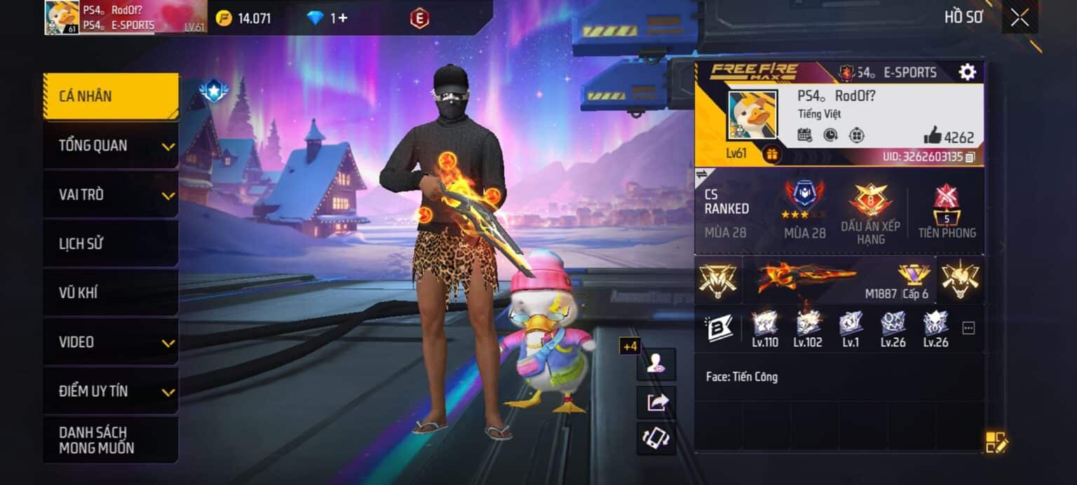Acc FF Miễn Phí OB53 - Cho Nick VIP 8 Free Giàu Xịn 2026