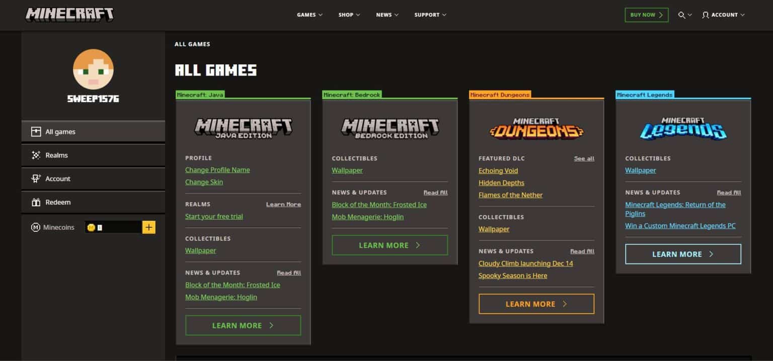Acc Minecraft Free 2025 - Share Acc Premium, Pre Miễn Phí